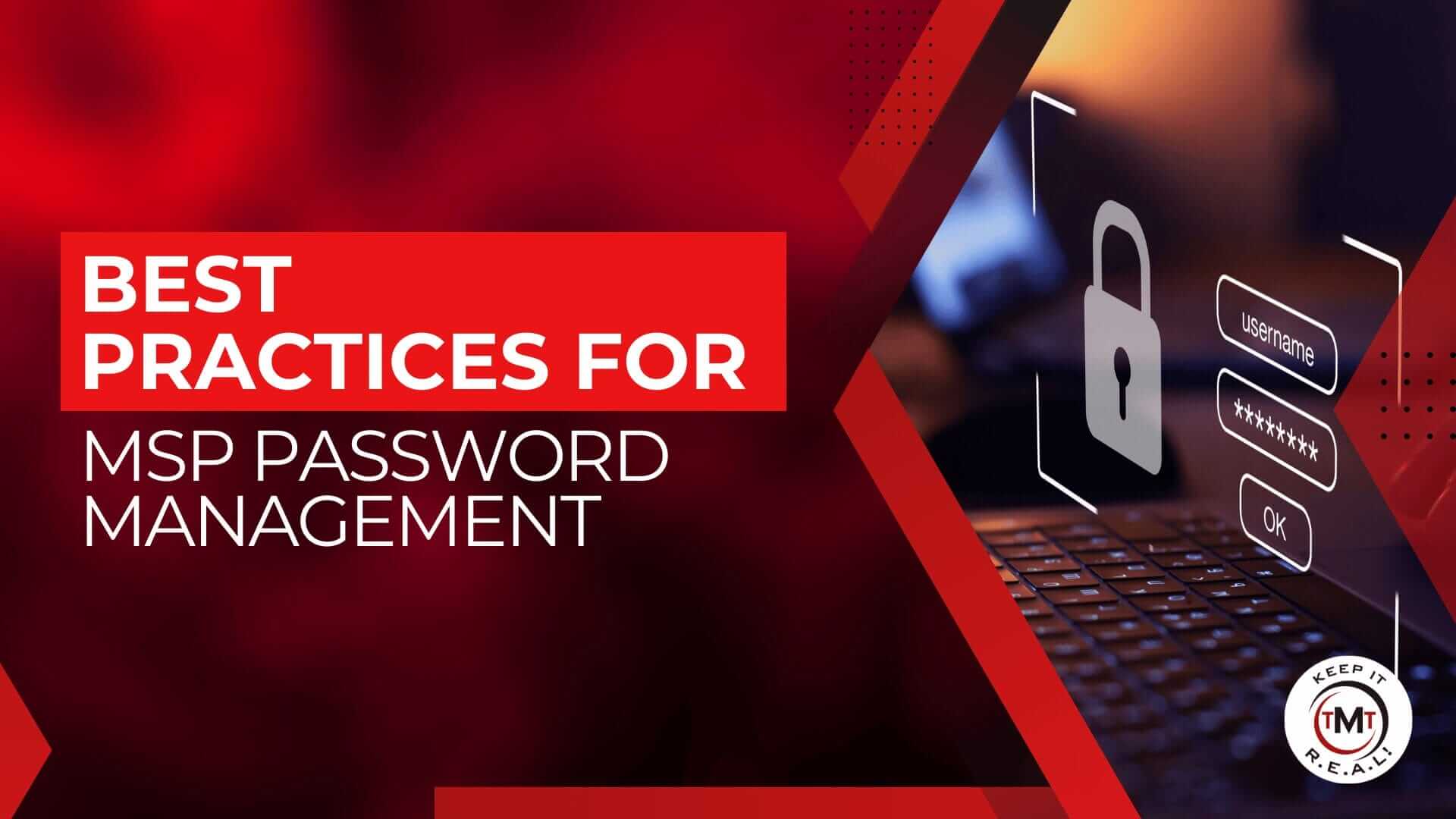 Best Practices For MSP Password Management